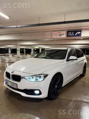 White BMW 320 2017 in Riga, with an engine capacity of 2.00 L and mileage of 310 thousand km for 9500 €, photo  on AUTOMOTO.COM.LV
