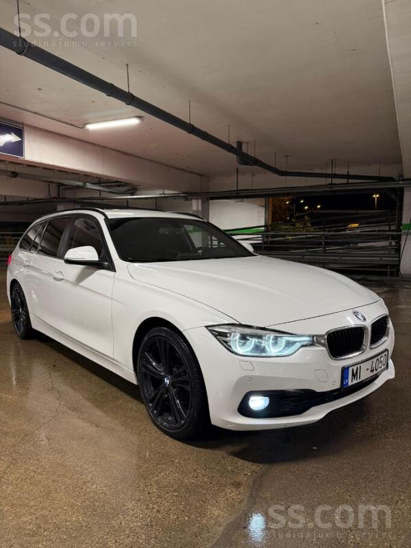 White BMW 320 2017 in Riga, with an engine capacity of 2.00 L and mileage of 310 thousand km for 9500 €, photo 2 on AUTOMOTO.COM.LV
