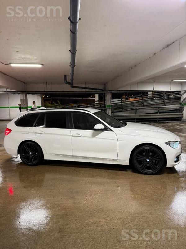 White BMW 320 2017 in Riga, with an engine capacity of 2.00 L and mileage of 310 thousand km for 9500 €, photo 6 on AUTOMOTO.COM.LV