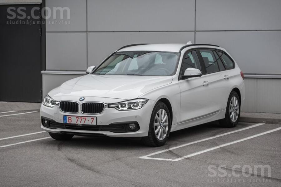 White BMW 320 2017 in Riga, with an engine capacity of 2.00 L and mileage of 160 thousand km for 14500 €, photo 1 on AUTOMOTO.COM.LV