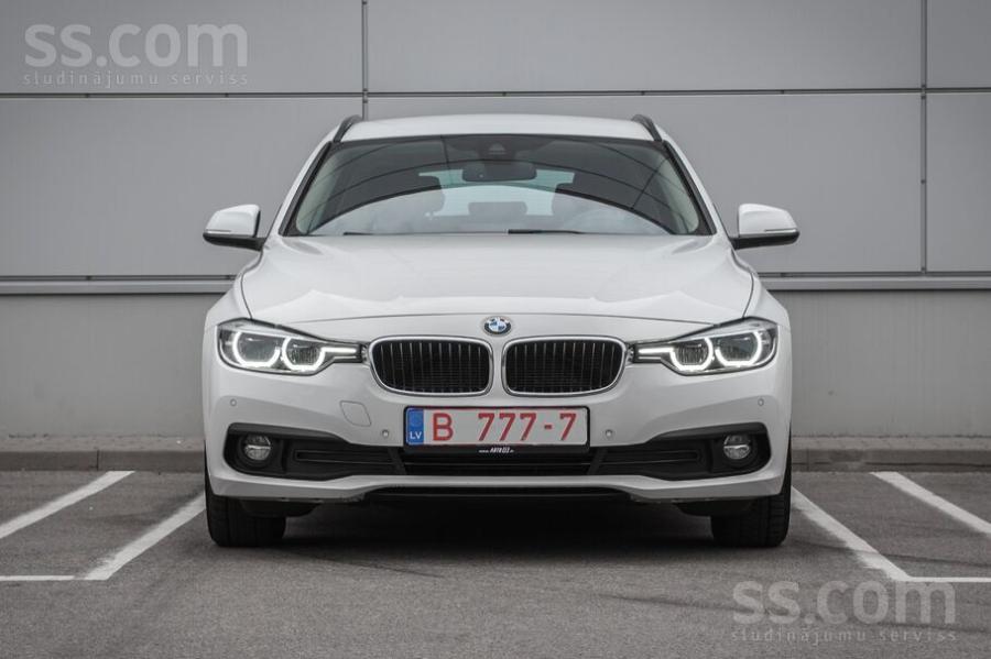 White BMW 320 2017 in Riga, with an engine capacity of 2.00 L and mileage of 160 thousand km for 14500 €, photo 3 on AUTOMOTO.COM.LV