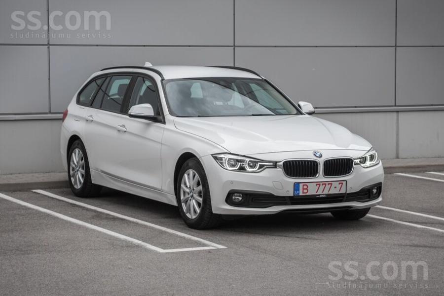 White BMW 320 2017 in Riga, with an engine capacity of 2.00 L and mileage of 160 thousand km for 14500 €, photo 4 on AUTOMOTO.COM.LV