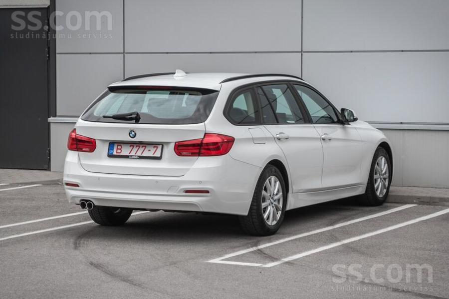 White BMW 320 2017 in Riga, with an engine capacity of 2.00 L and mileage of 160 thousand km for 14500 €, photo 6 on AUTOMOTO.COM.LV