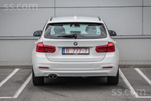 White BMW 320 2017 in Riga, with an engine capacity of 2.00 L and mileage of 160 thousand km for 14500 €, photo 7 on AUTOMOTO.COM.LV