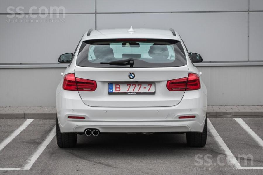 White BMW 320 2017 in Riga, with an engine capacity of 2.00 L and mileage of 160 thousand km for 14500 €, photo 7 on AUTOMOTO.COM.LV