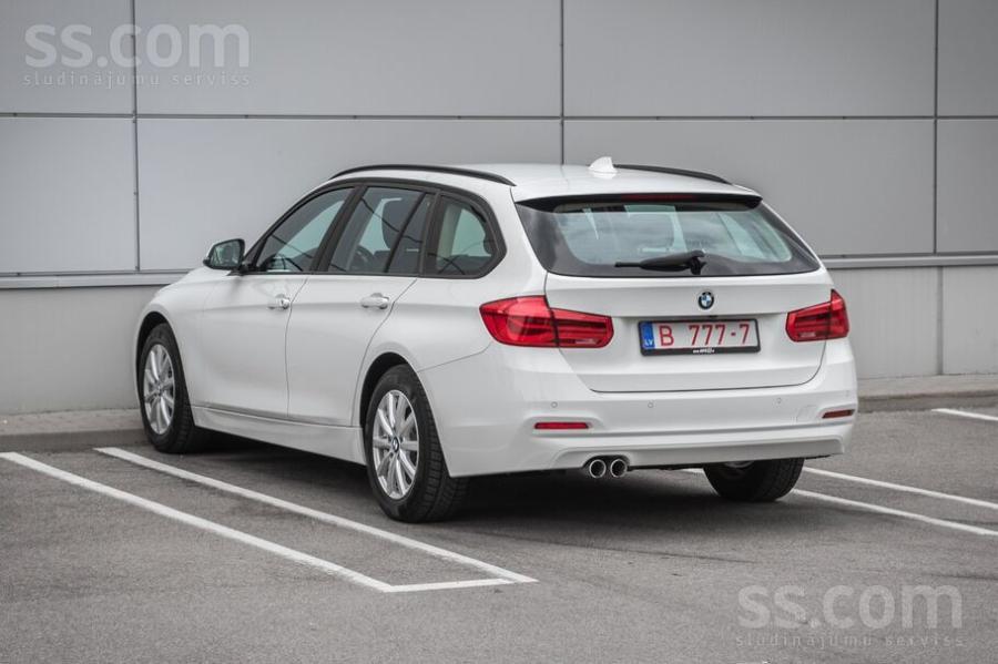 White BMW 320 2017 in Riga, with an engine capacity of 2.00 L and mileage of 160 thousand km for 14500 €, photo 8 on AUTOMOTO.COM.LV