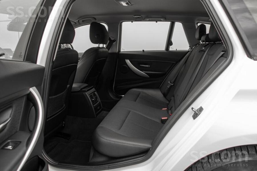 White BMW 320 2017 in Riga, with an engine capacity of 2.00 L and mileage of 160 thousand km for 14500 €, photo 13 on AUTOMOTO.COM.LV