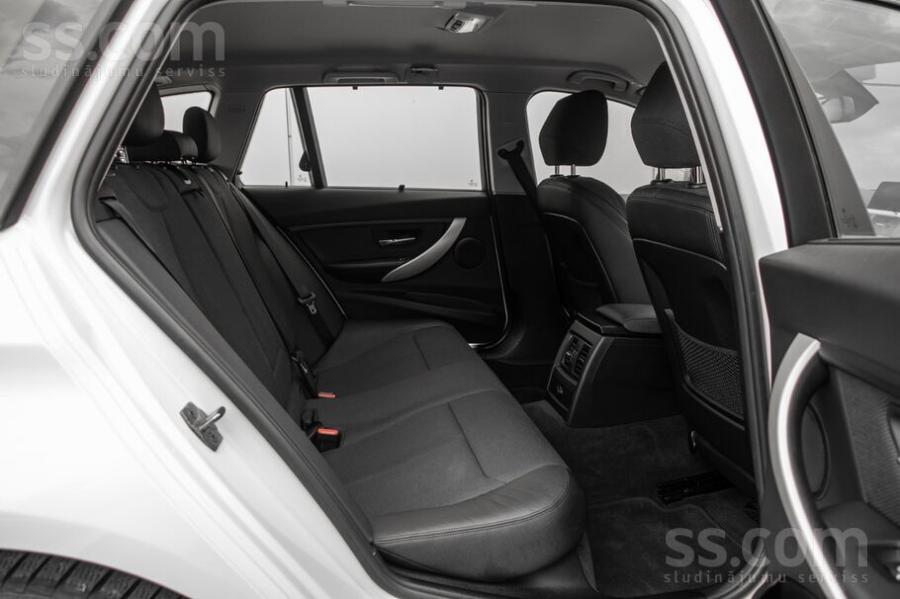White BMW 320 2017 in Riga, with an engine capacity of 2.00 L and mileage of 160 thousand km for 14500 €, photo 15 on AUTOMOTO.COM.LV