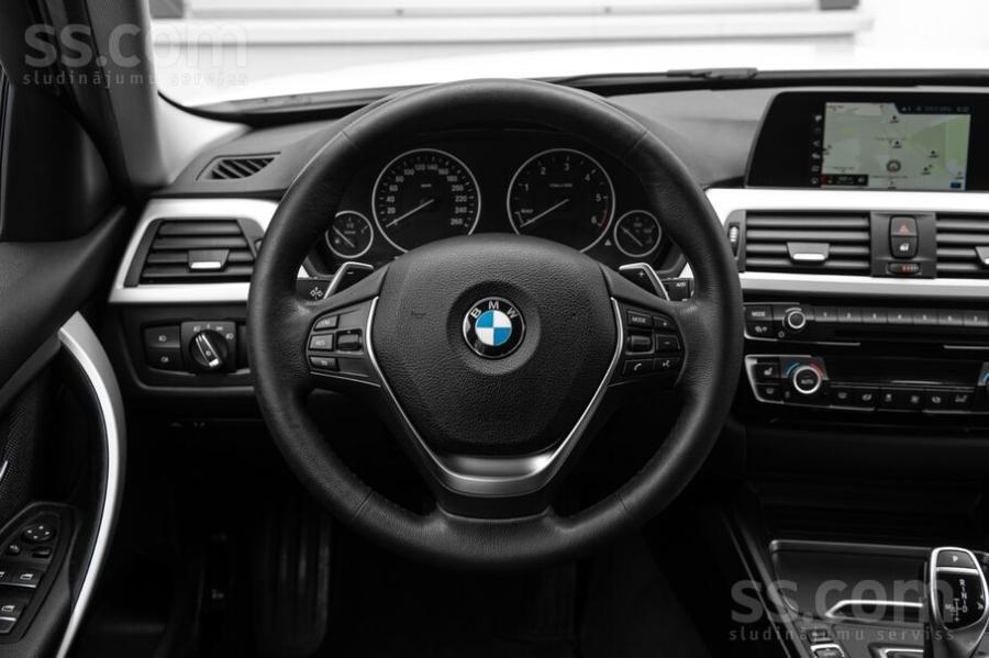 White BMW 320 2017 in Riga, with an engine capacity of 2.00 L and mileage of 160 thousand km for 14500 €, photo 20 on AUTOMOTO.COM.LV
