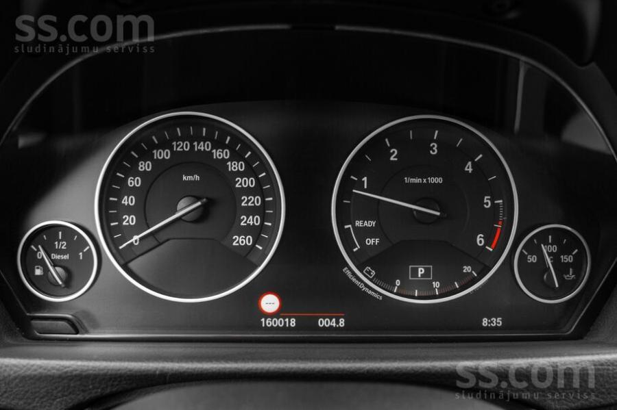 White BMW 320 2017 in Riga, with an engine capacity of 2.00 L and mileage of 160 thousand km for 14500 €, photo 21 on AUTOMOTO.COM.LV