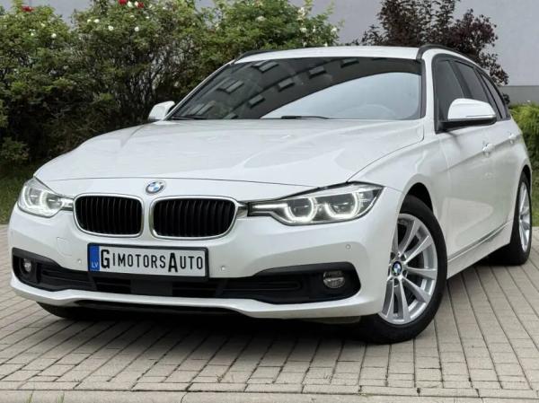 White BMW 320 2017 in Riga, with an engine capacity of 2.00 L and mileage of 215 thousand km for 12990 €, photo 1 on AUTOMOTO.COM.LV
