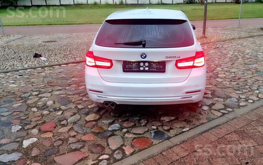 Balts BMW 320 2017 Kuldīga, ar dzinēja tilpumu 2.00 L un nobraukumu 258 tūkst. km par 12300 €, foto 4 vietnē AUTOMOTO.COM.LV
