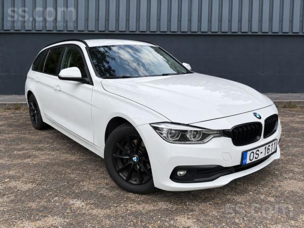 White BMW 320 2017 in Riga, with an engine capacity of 2.00 L and mileage of 308 thousand km for 7850 €, photo 1 on AUTOMOTO.COM.LV