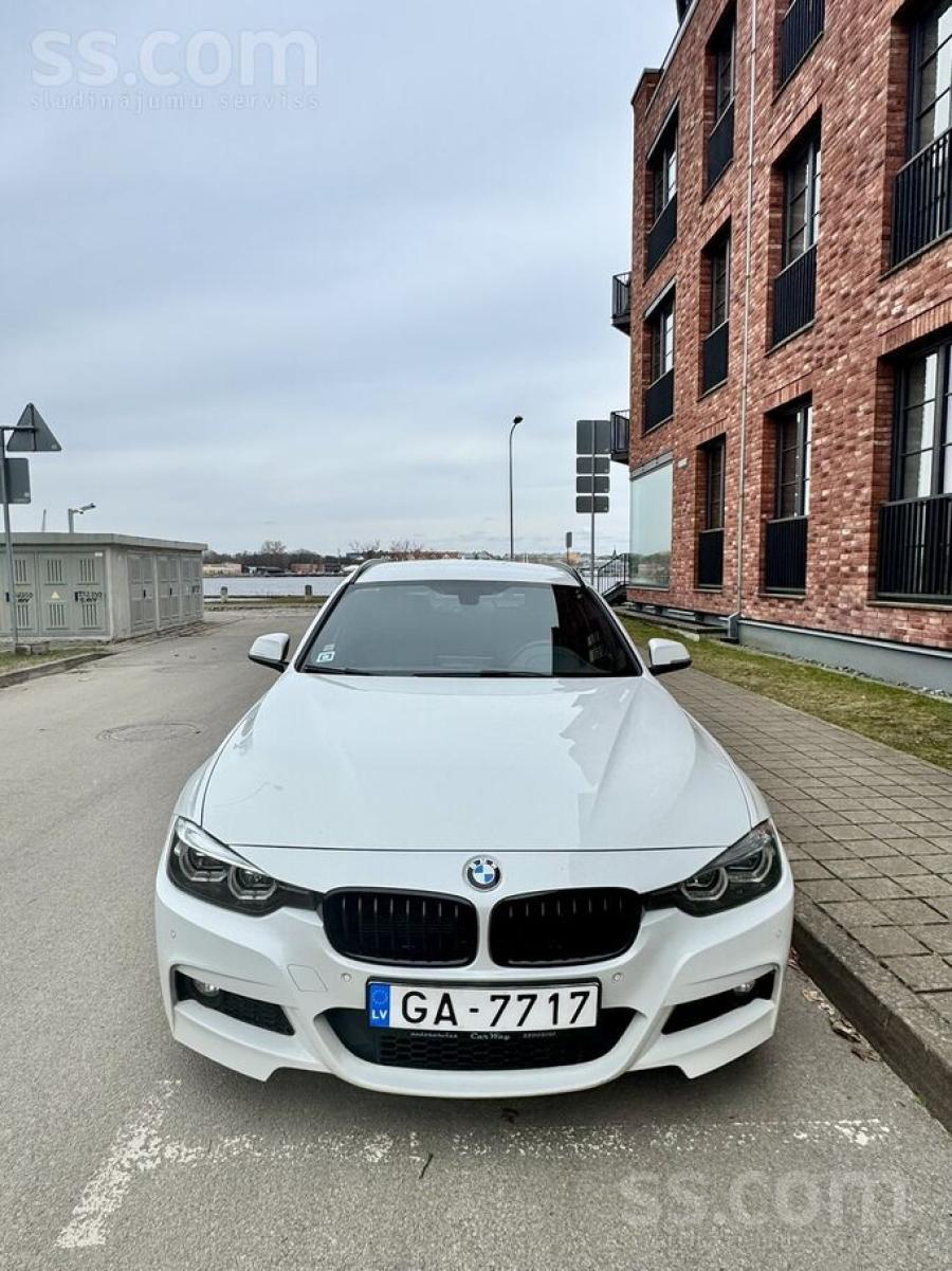 White BMW 320 2018 in Riga, with an engine capacity of 2.00 L and mileage of 271 thousand km for 15200 €, photo 3 on AUTOMOTO.COM.LV