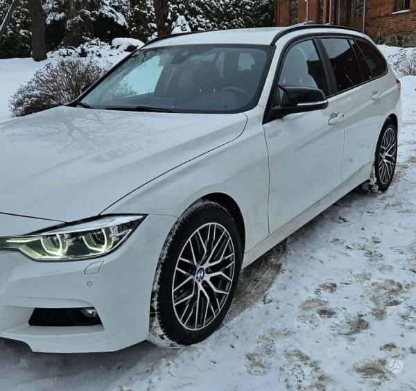 White BMW 320 2018 in Kaisiadorys, with an engine capacity of 2.00 L and mileage of 300 thousand km for 11650 €, photo 2 on AUTOMOTO.COM.LV