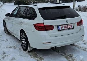 White BMW 320 2018 in Kaisiadorys, with an engine capacity of 2.00 L and mileage of 300 thousand km for 11650 €, photo 4 on AUTOMOTO.COM.LV