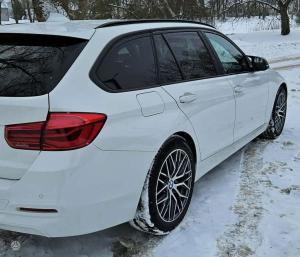 White BMW 320 2018 in Kaisiadorys, with an engine capacity of 2.00 L and mileage of 300 thousand km for 11650 €, photo 6 on AUTOMOTO.COM.LV