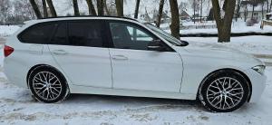 White BMW 320 2018 in Kaisiadorys, with an engine capacity of 2.00 L and mileage of 300 thousand km for 11650 €, photo 7 on AUTOMOTO.COM.LV