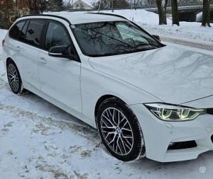 White BMW 320 2018 in Kaisiadorys, with an engine capacity of 2.00 L and mileage of 300 thousand km for 11650 €, photo 8 on AUTOMOTO.COM.LV