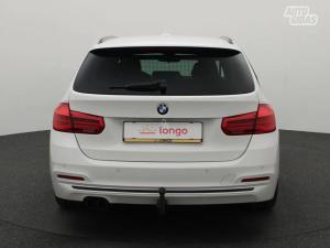 White BMW 320 2018 in Vilnius, with an engine capacity of 2.00 L and mileage of 207 thousand km for 13599 €, photo 6 on AUTOMOTO.COM.LV