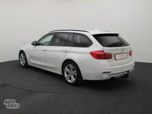 White BMW 320 2018 in Vilnius, with an engine capacity of 2.00 L and mileage of 207 thousand km for 13599 €, photo 8 on AUTOMOTO.COM.LV