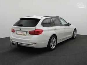 White BMW 320 2018 in Vilnius, with an engine capacity of 2.00 L and mileage of 207 thousand km for 13599 €, photo 9 on AUTOMOTO.COM.LV