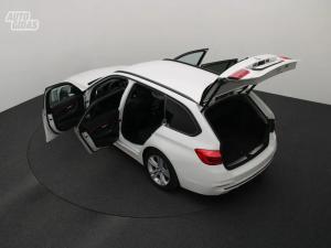 White BMW 320 2018 in Vilnius, with an engine capacity of 2.00 L and mileage of 207 thousand km for 13599 €, photo 14 on AUTOMOTO.COM.LV