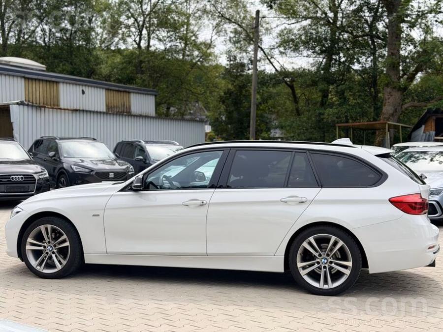 White BMW 320 2018 in Riga, with an engine capacity of 2.00 L and mileage of 218 thousand km for 13555 €, photo 4 on AUTOMOTO.COM.LV