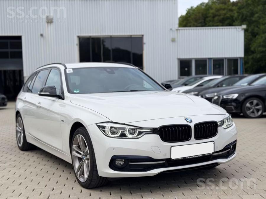 White BMW 320 2018 in Riga, with an engine capacity of 2.00 L and mileage of 218 thousand km for 13555 €, photo 7 on AUTOMOTO.COM.LV