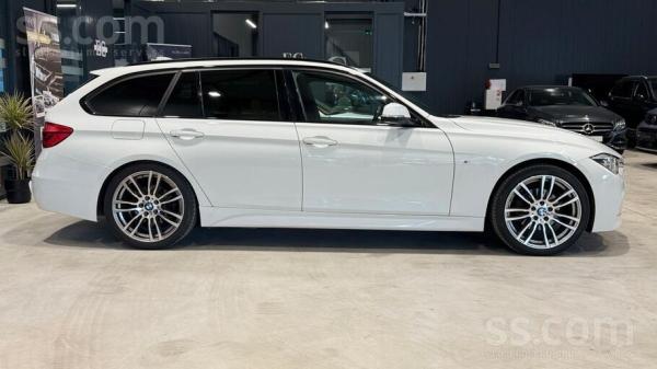 White BMW 320 2018 in Riga, with an engine capacity of 2.00 L and mileage of 170 thousand km for 13990 €, photo 8 on AUTOMOTO.COM.LV