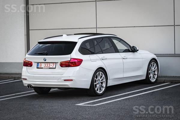 BMW 320 2018 RÄ«ga vietnÄ Balts BMW 320 2018 RÄ«ga, ar dzinÄja tilpumu 2.00 L un nobraukumu 177 tÅ«kst. km par 16950 ā¬, foto 5 vietnÄ AUTOMOTO.COM.LV
