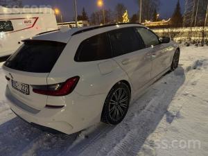 White BMW 320 2019 in Riga, with an engine capacity of 2.00 L and mileage of 163 thousand km for 21000 €, photo 4 on AUTOMOTO.COM.LV