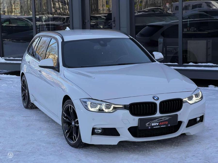 White BMW 320 2019 in Kedainiai, with an engine capacity of 2.00 L and mileage of 226 thousand km for 13600 €, photo 4 on AUTOMOTO.COM.LV