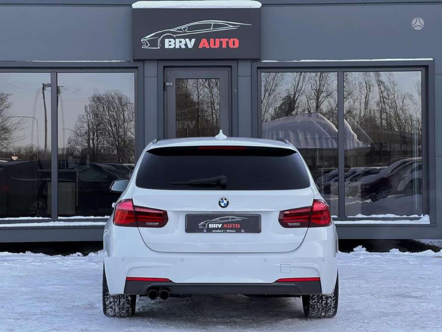 White BMW 320 2019 in Kedainiai, with an engine capacity of 2.00 L and mileage of 226 thousand km for 13600 €, photo 8 on AUTOMOTO.COM.LV