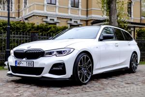 White BMW 320 2019 in Liepaja, with an engine capacity of 2.00 L and mileage of 180 thousand km for 22700 €, photo  on AUTOMOTO.COM.LV