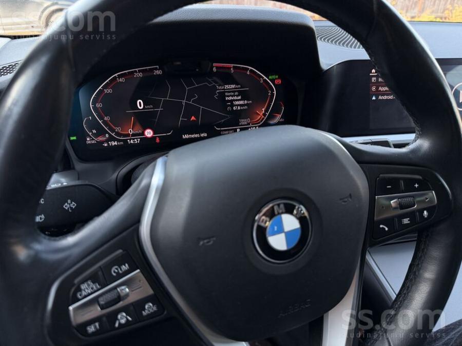 Balts BMW 320 2019 Rīga, ar dzinēja tilpumu 2.00 L un nobraukumu 254 tūkst. km par 15200 €, foto 15 vietnē AUTOMOTO.COM.LV