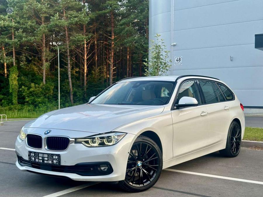 White BMW 320 2019 in Utena, with an engine capacity of 2.00 L and mileage of 204 thousand km for 11800 €, photo 6 on AUTOMOTO.COM.LV