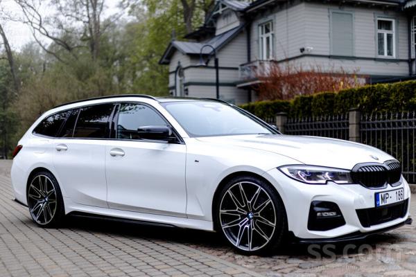 Balts BMW 320 2019 Rīga, ar dzinēja tilpumu 2.00 L un nobraukumu 181 tūkst. km par 20800 €, foto  vietnē AUTOMOTO.COM.LV