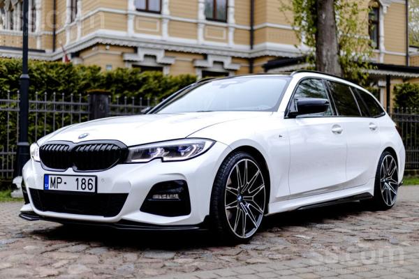 White BMW 320 2019 in Riga, with an engine capacity of 2.00 L and mileage of 181 thousand km for 20800 €, photo 3 on AUTOMOTO.COM.LV