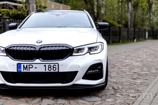 White BMW 320 2019 in Riga, with an engine capacity of 2.00 L and mileage of 181 thousand km for 20800 €, photo 4 on AUTOMOTO.COM.LV
