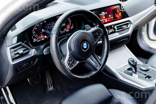 White BMW 320 2019 in Riga, with an engine capacity of 2.00 L and mileage of 181 thousand km for 20800 €, photo 5 on AUTOMOTO.COM.LV