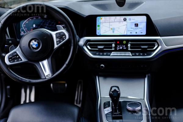 White BMW 320 2019 in Riga, with an engine capacity of 2.00 L and mileage of 181 thousand km for 20800 €, photo 6 on AUTOMOTO.COM.LV