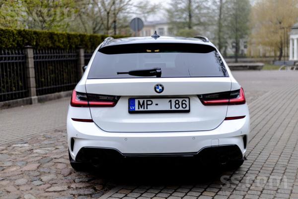 White BMW 320 2019 in Riga, with an engine capacity of 2.00 L and mileage of 181 thousand km for 20800 €, photo 7 on AUTOMOTO.COM.LV