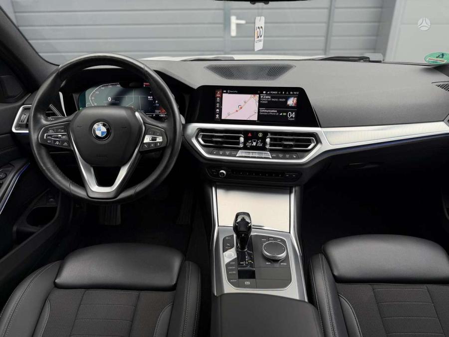 White BMW 320 2019 in Kaunas, with an engine capacity of 2.00 L and mileage of 221 thousand km for 17990 €, photo 19 on AUTOMOTO.COM.LV