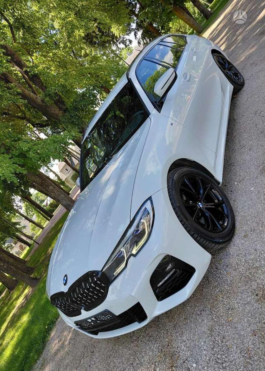 White BMW 320 2019 in Vilkaviskis, with an engine capacity of 2.00 L and mileage of 182 thousand km for 18300 €, photo 3 on AUTOMOTO.COM.LV