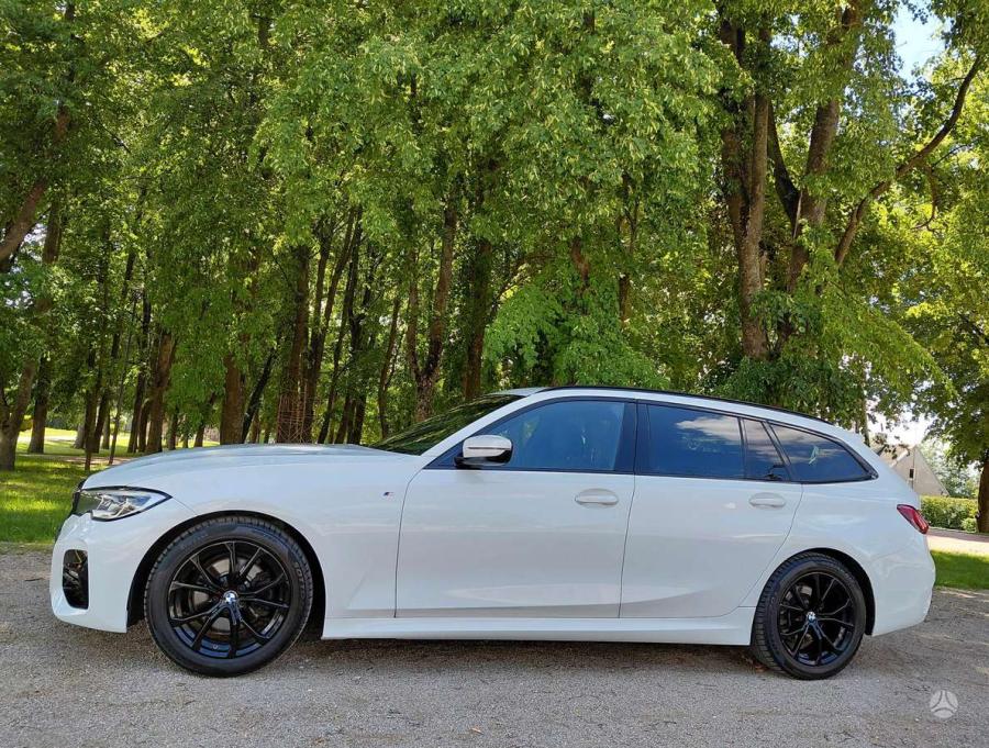 White BMW 320 2019 in Vilkaviskis, with an engine capacity of 2.00 L and mileage of 182 thousand km for 18300 €, photo 6 on AUTOMOTO.COM.LV