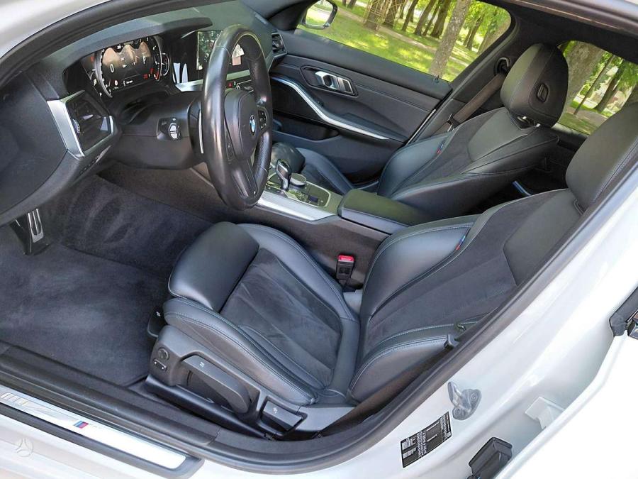 White BMW 320 2019 in Vilkaviskis, with an engine capacity of 2.00 L and mileage of 182 thousand km for 18300 €, photo 20 on AUTOMOTO.COM.LV