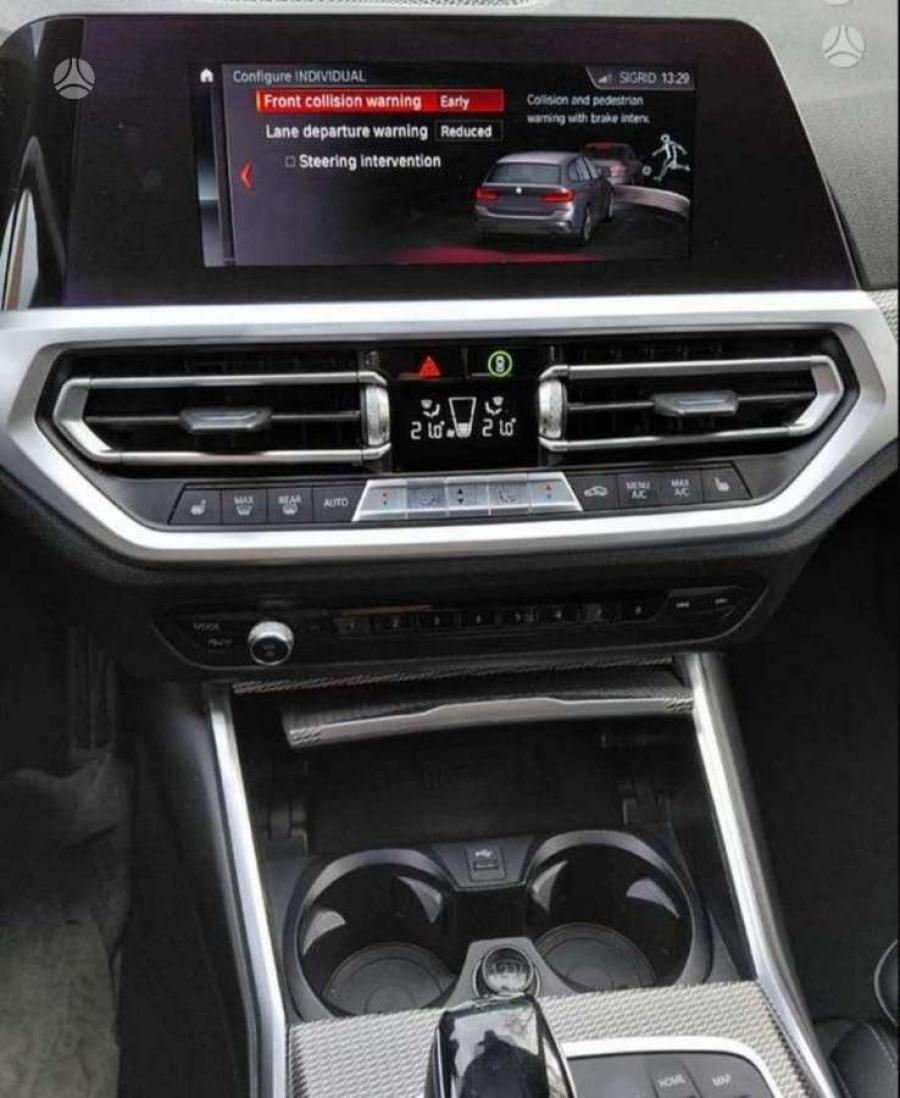 White BMW 320 2019 in Vilkaviskis, with an engine capacity of 2.00 L and mileage of 182 thousand km for 18300 €, photo 33 on AUTOMOTO.COM.LV