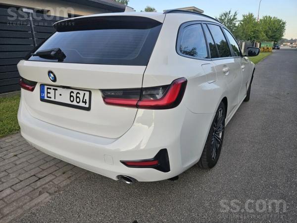 White BMW 320 2019 in Riga, with an engine capacity of 2.00 L and mileage of 253 thousand km for 17950 €, photo 7 on AUTOMOTO.COM.LV