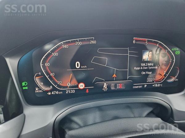 White BMW 320 2019 in Riga, with an engine capacity of 2.00 L and mileage of 253 thousand km for 17950 €, photo 11 on AUTOMOTO.COM.LV